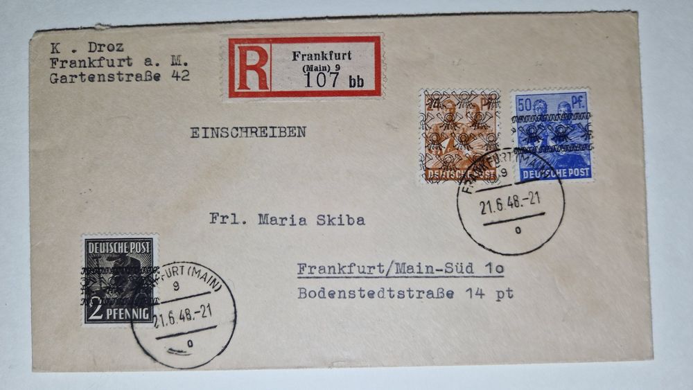 Deutscher Brief | Kaufen auf Ricardo