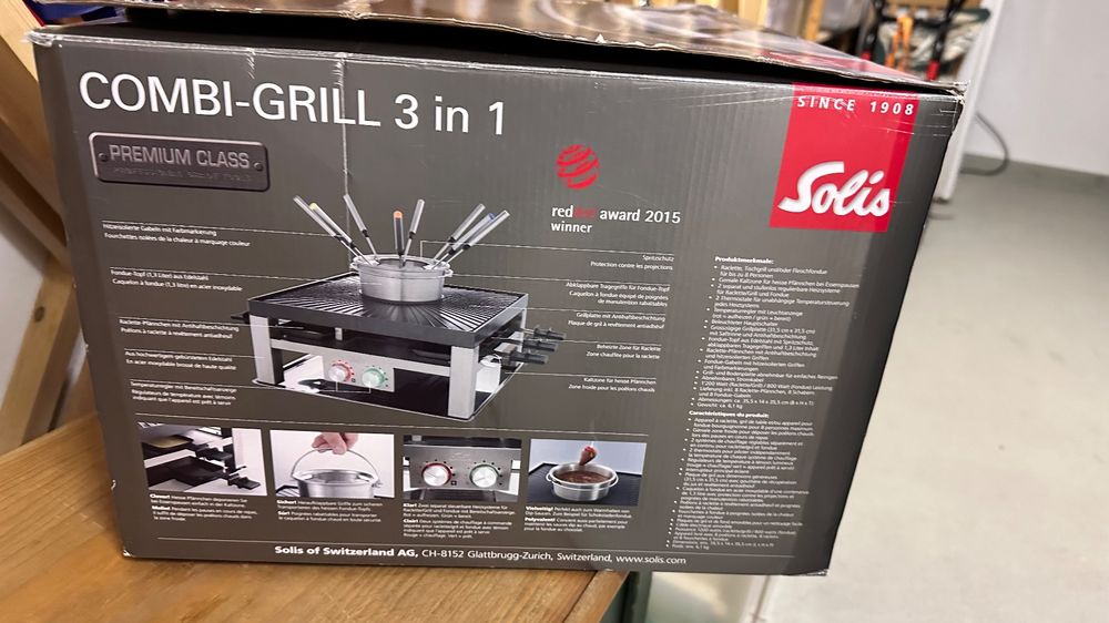 Combi-Grill 3 in 1 | Kaufen auf Ricardo