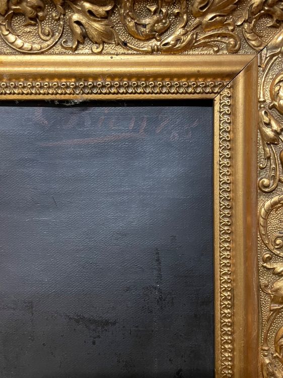 Original gemalte signirte Bild Antike | Kaufen auf Ricardo