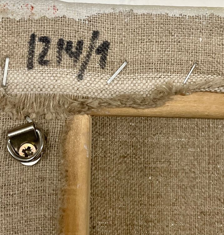 Armin Strittmatter (1959) Abstrakter Mischtechnik Gemälde (Gebraucht) in Root für CHF 55 – mit ...