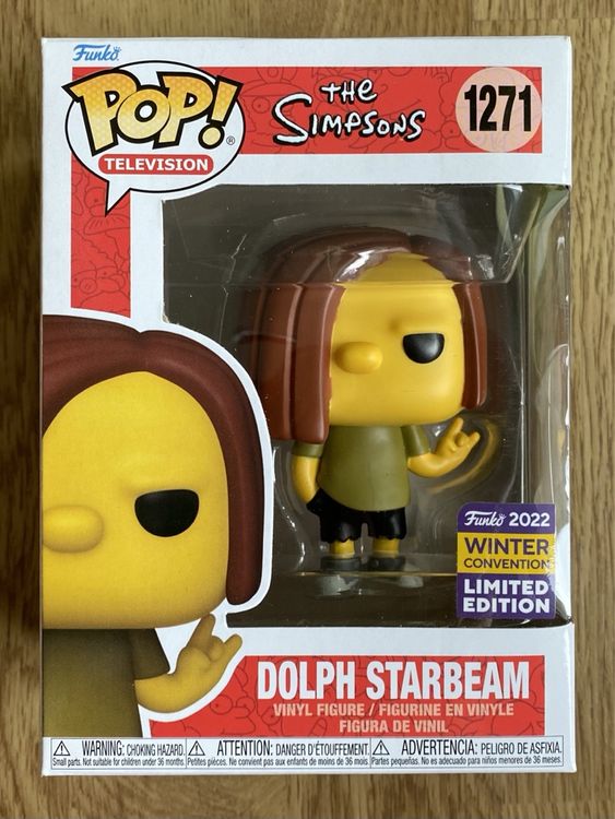 Funko Pop! Dolph Starbeam The Simpsons (Neu (gemäss Beschreibung)) in ...