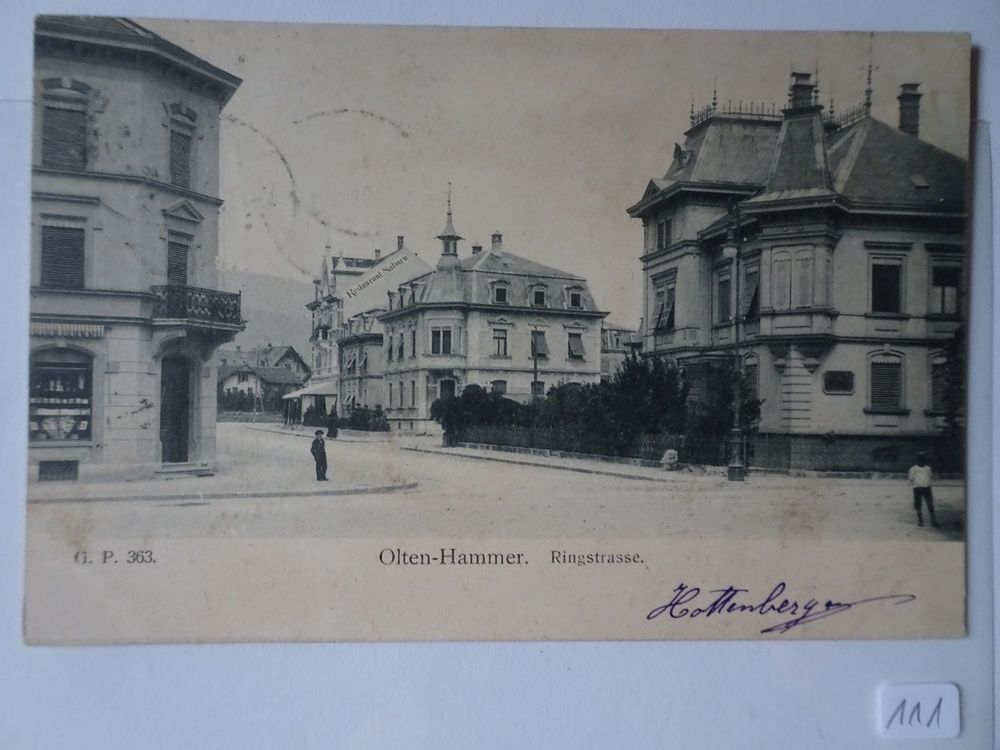 AK Olten Hammer Ringstrasse 1905 (Gebraucht) in Schönenwerd für CHF 12 – mit Lieferung auf ...
