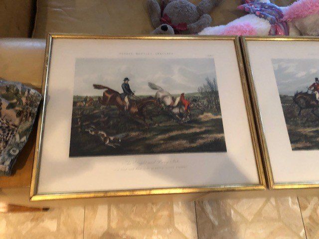 Bild Englische Jagd Scene 3x | Kaufen auf Ricardo