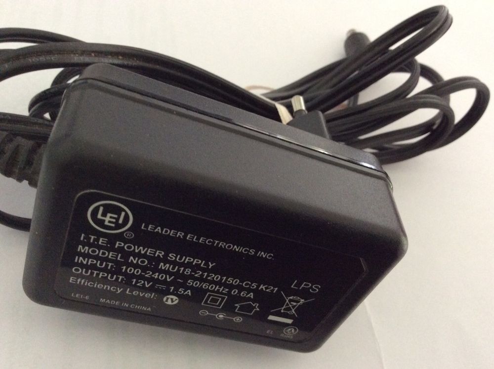 Power Supply 12V 1.5A Efficiency Level IV (Gebraucht) in Mülligen für ...