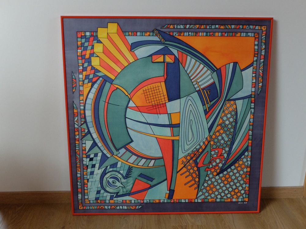 Original Seidenbild - Unikat - handgemalt | Kaufen auf Ricardo