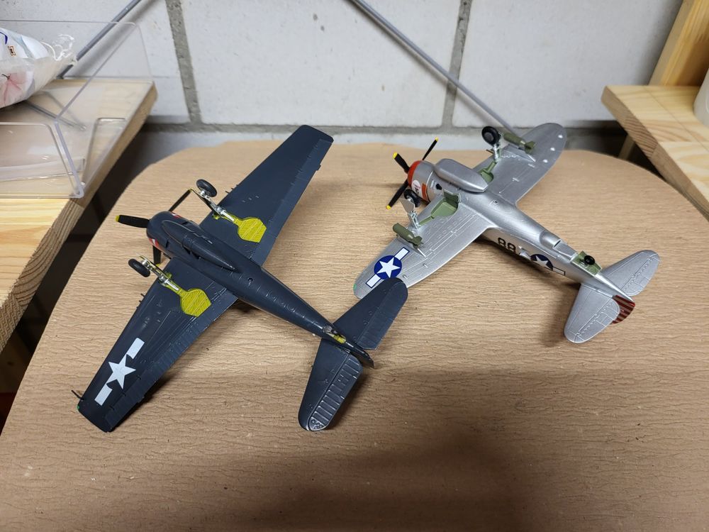 F6f Hellcat + P-47 Thunderbolt, 1/72 Easy model | Kaufen auf Ricardo