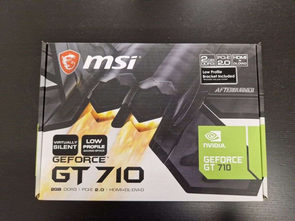 MSI NVIDIA GeForce GT 710 - 2 GB (Gebraucht) in Rorschach für CHF 20 ...