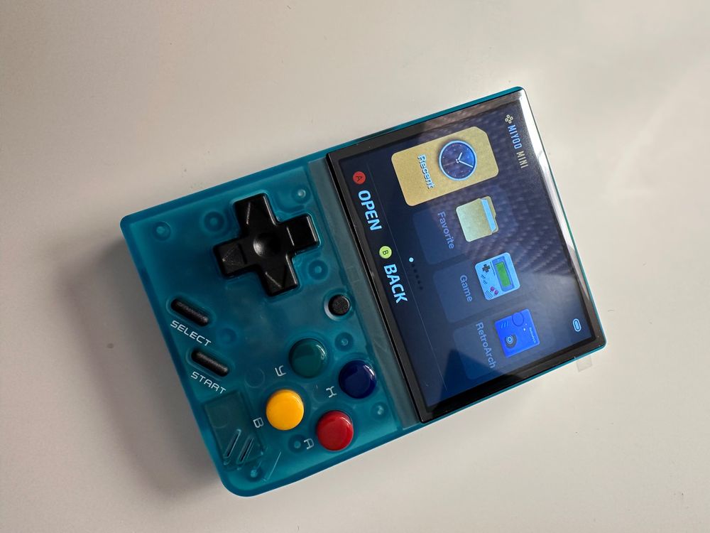 Miyoo Mini v2 Blau Transparent | Kaufen auf Ricardo