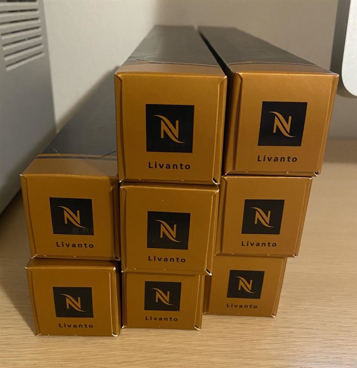 Nespresso Livanto - 80 Kapseln OVP (Neu und originalverpackt) in ...