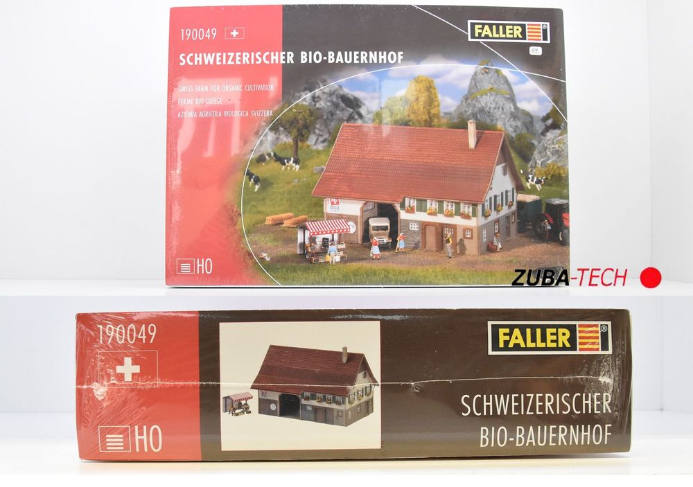 Faller 190049 Bausatz Schweizerischer Bio-Bauernhof H0 OVP (Gebraucht ...