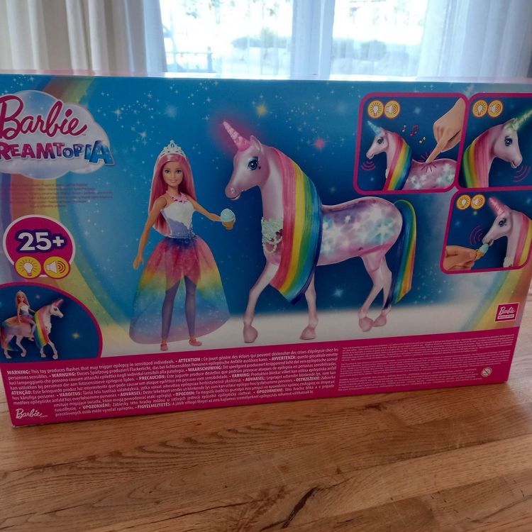 Barbie Dreamtopia mit Einhorn Neu (Neu und originalverpackt) in Schweizersholz für CHF 52 – mit ...