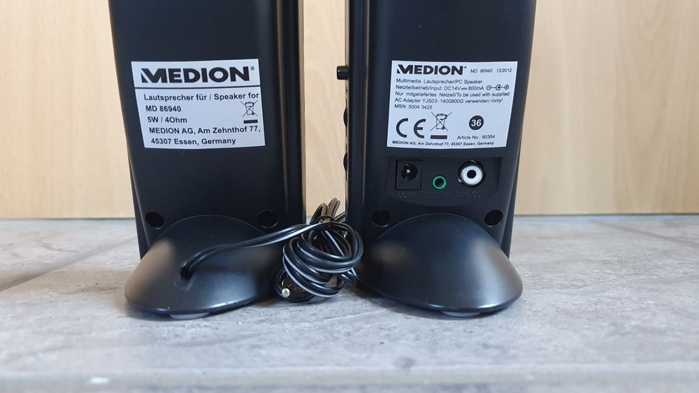 Multimedia PC-Lautsprecher Medion (Gebraucht) in für CHF 1 – mit ...
