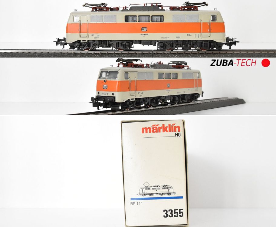 Märklin 3355 E-Lok BR 111 City Bahn DB H0 WS Analog OVP | Kaufen auf ...