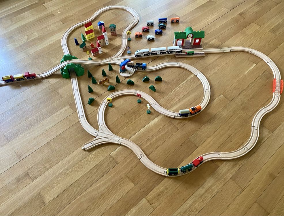 Brio & BEA Toys Holzeisenbahn Set | Kaufen auf Ricardo
