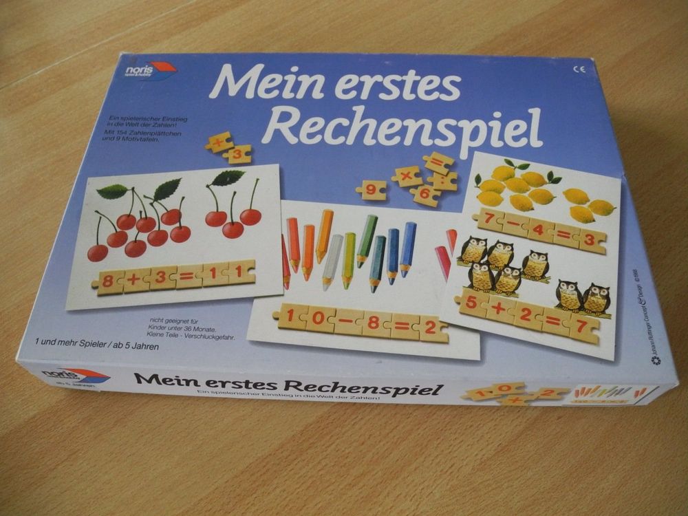 Mein erstes Rechnen Spiel, ab 5 Jahren (Gebraucht) in Güttingen für CHF ...