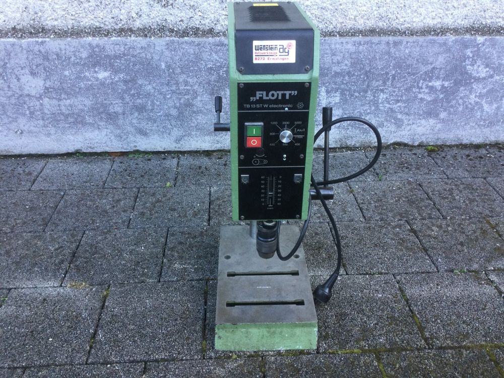 Gebrauchte Flott TB 13 STW electronic Tischbohrmaschine (Gebraucht) in ...