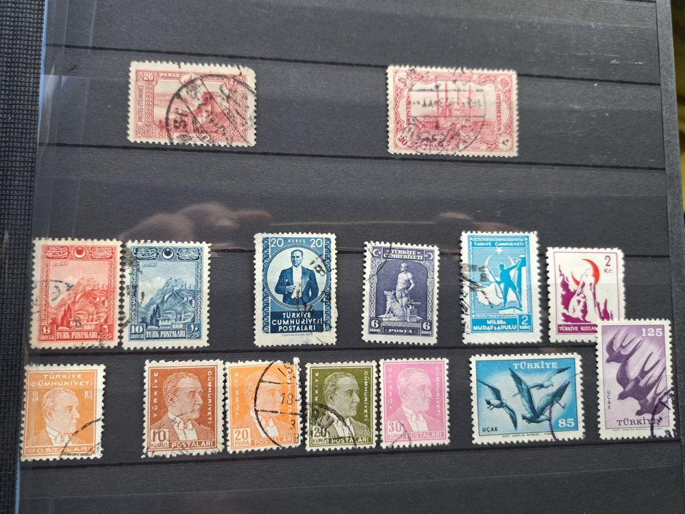 Briefmarken-Lot Türkei. Inkl 2 Marken postes ottomanes. (Gebraucht) in ...