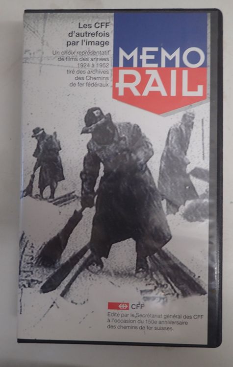VHS Memo Rail CFF, films d'archives (Gebraucht) in Lausanne für CHF 1 ...