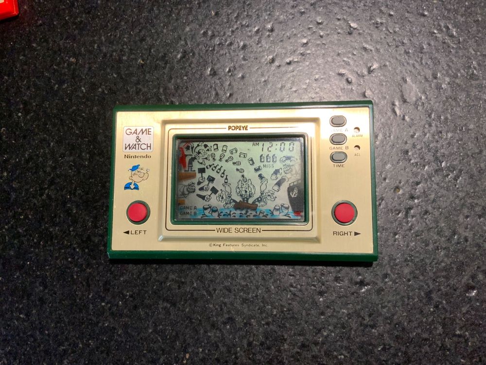 Nintendo Game & Watch Popeye 1981 (Gebraucht) in Begnins für CHF 123 ...