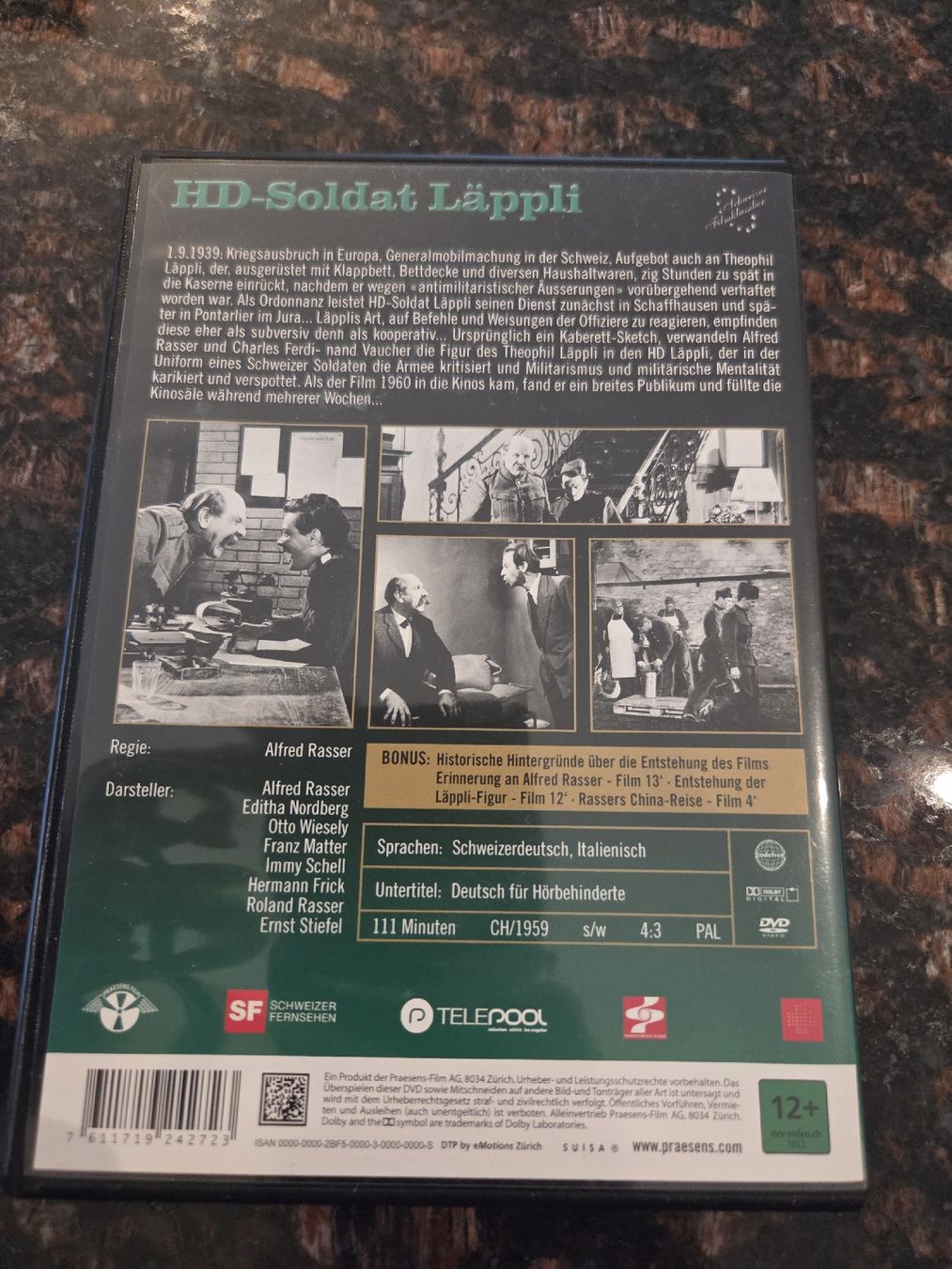 HD-Soldat Läppli - Alfred Rasser Filmklassiker auf DVD (Gebraucht) in ...