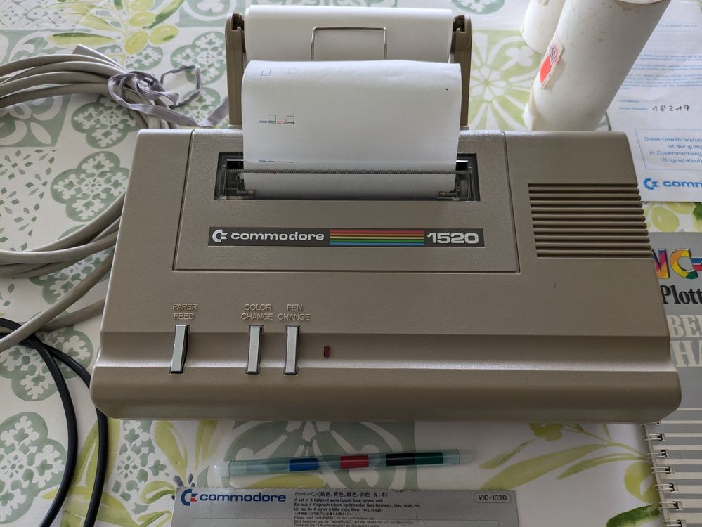 Commodore Plotter 1520 (Defekt) in Widen für CHF 70 – mit Lieferung auf Ricardo kaufen
