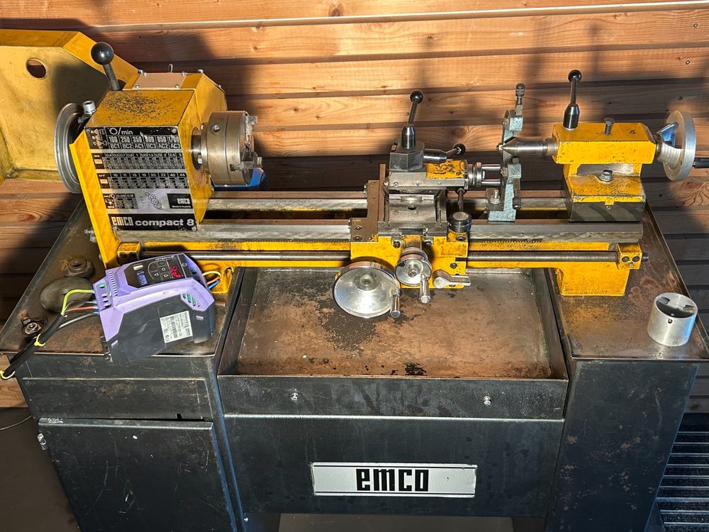 EMCO Compact 8 Drehbank mit VFD/ Frequenzumrichter | Kaufen auf Ricardo