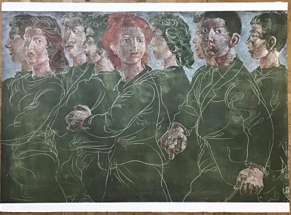 Hans ERNI (1909-2015) Serigraphie (Gebraucht) in Root für CHF 5 – mit Lieferung auf Ricardo kaufen