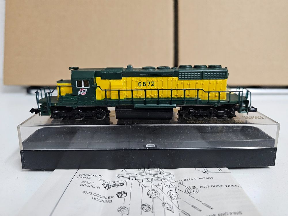 Bachmann 80058 EMD SD40-2 6872 Chicago & North Western fur N (Gebraucht ...