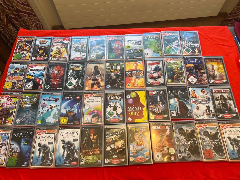 PSP 43 Spiele Super Lot | Kaufen auf Ricardo