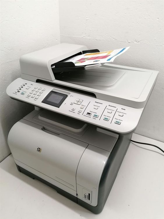 HP color laserjet cm1312nfi Multifunktionsdrucker (Gebraucht) in ...