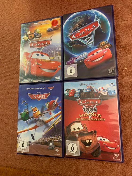 DvD Disney Cars 1/2 & Planes + Cars Toon Hooks (Gebraucht) in Meilen ...