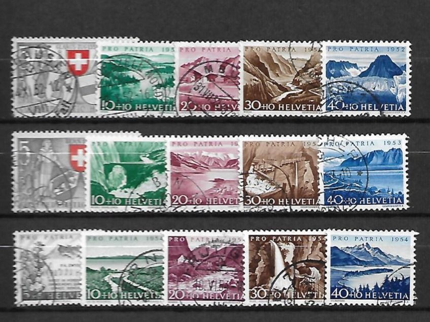 PP gest.1952 - 1954 Kat: CHF 117.- (Gebraucht) in Basel für CHF 3 – mit Lieferung auf Ricardo kaufen