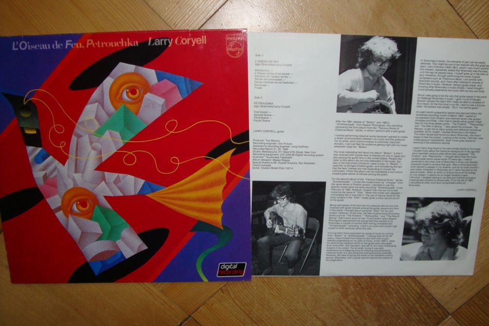 Larry Coryell - PETROUCHKA - L'OISEAU DE FEU 1983 (Gebraucht) in Bern ...