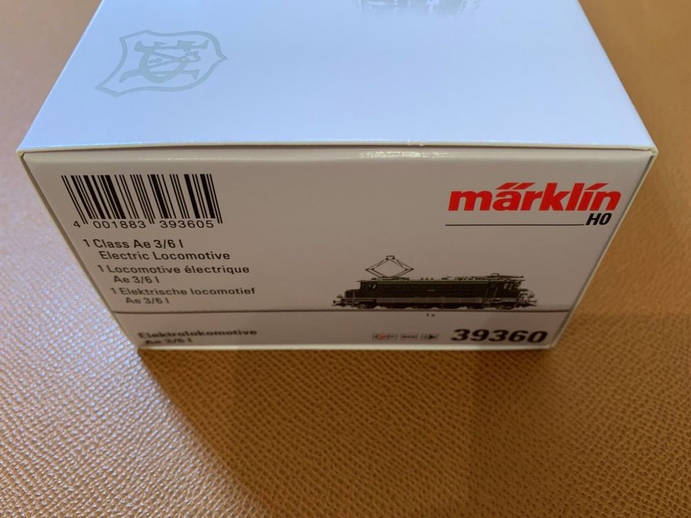 Märklin H0 39360 Ae 3/6 I 10703 SBB AC Digital-Sound (Neu und ...