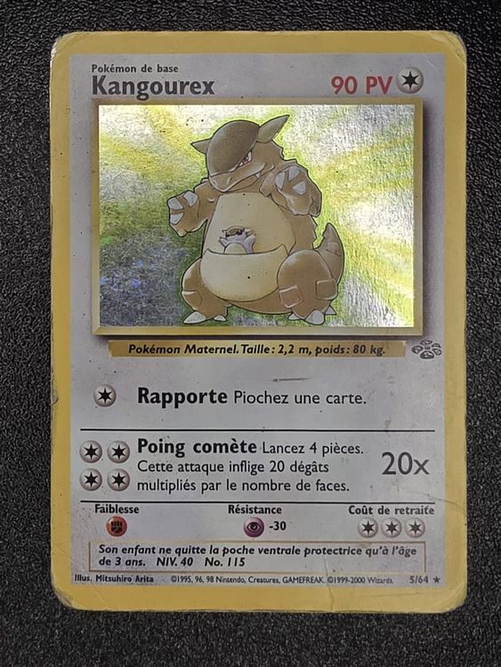 Kangourex Jungle 5/64 Française Holo Wizards (Gebraucht) in lausanne ...