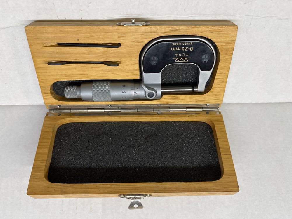 Tesa Mikrometer 0-25 | Kaufen auf Ricardo