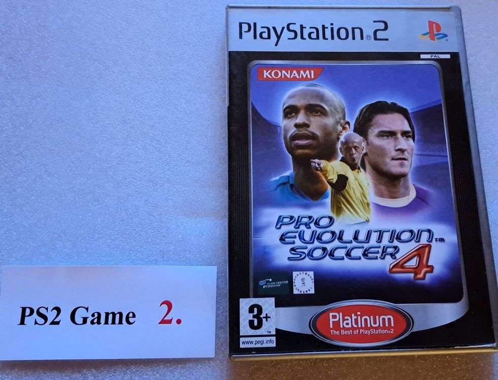 Nr. 2 PS2 Game " PRO EVOLUTION SOCCER 4" (Neu (gemäss Beschreibung)) in für CHF 1.5 – mit ...