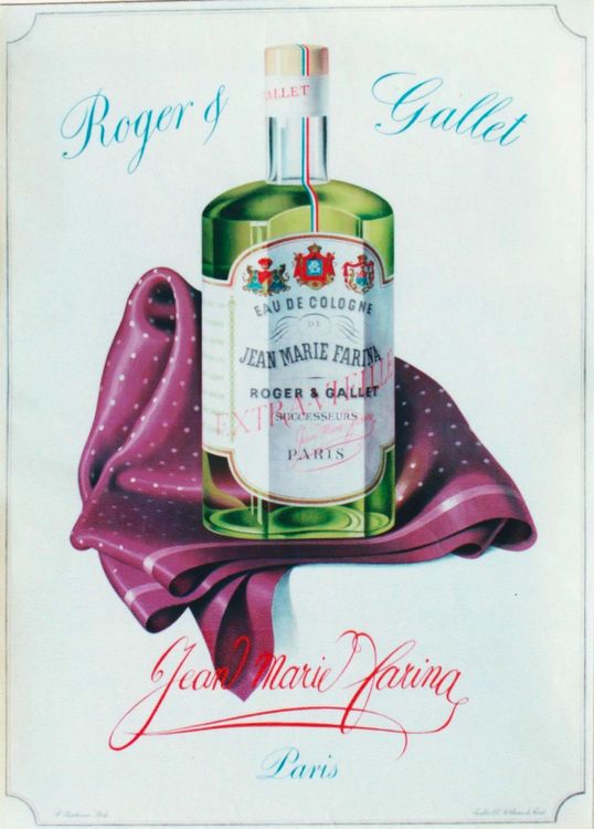 ROGER & GALLET PARFUM PARIS 1943 Original Plakat | Kaufen auf Ricardo