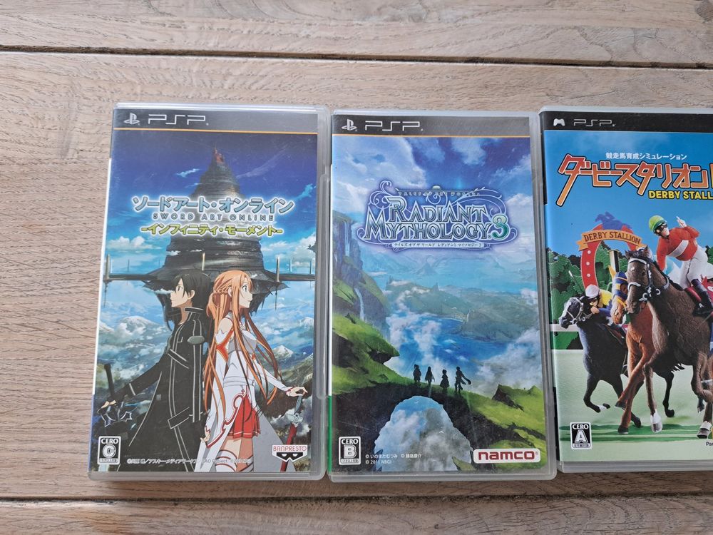 JP Playstation Portable PSP 3000 weiss + 7 Spiele ab 1.- (Gebraucht) in Schaffhausen für CHF 33 ...