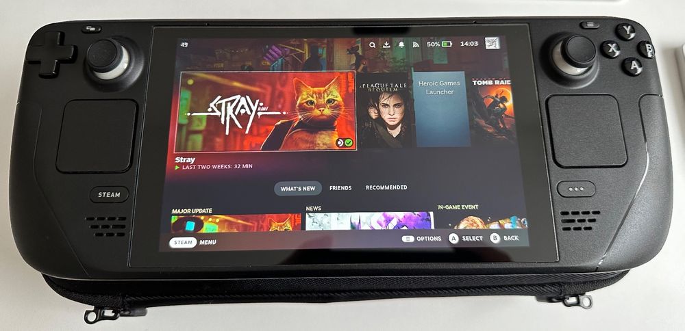 Steam Deck 64GB + 256GB SD (Gebraucht) in Carouge GE für CHF 400 – mit ...