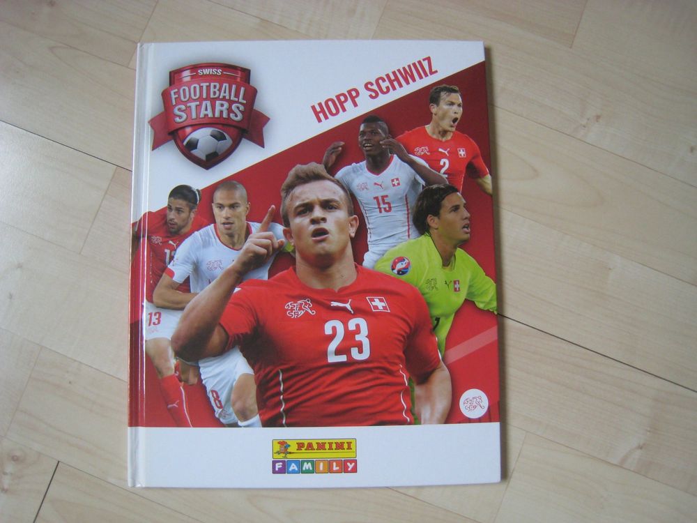 HOPP Schwiiz Swiss Football Stars Sticker Album Panini (Gebraucht) in ...