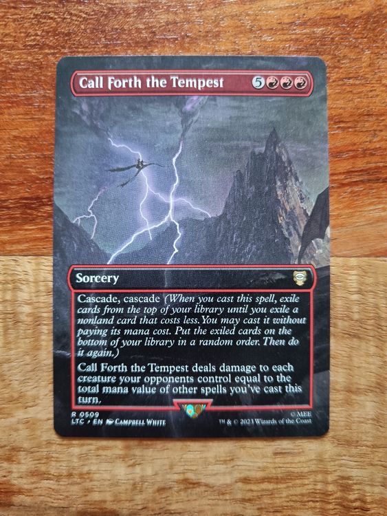 Call Forth the Tempest Borderless 0509 The Lord of the Rings | Kaufen ...