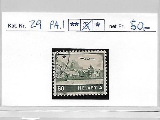 FP gest. F29 Abart weisses Dach Kat: CHF 50.- (Gebraucht) in Basel für CHF 6 – mit Lieferung auf ...