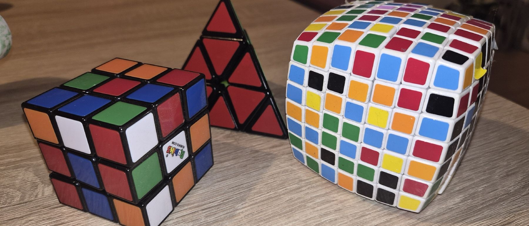 Rubik's Cube Sammlung: Klassisch, Pyramide, Riesenwürfel 🧩 (Gebraucht ...