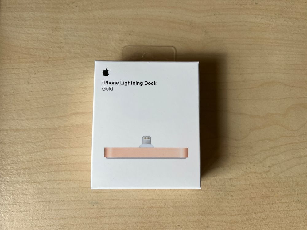 Apple iPhone Lightning Dock, Gold (MQHX2) - Ungeöffnet (Neu und ...