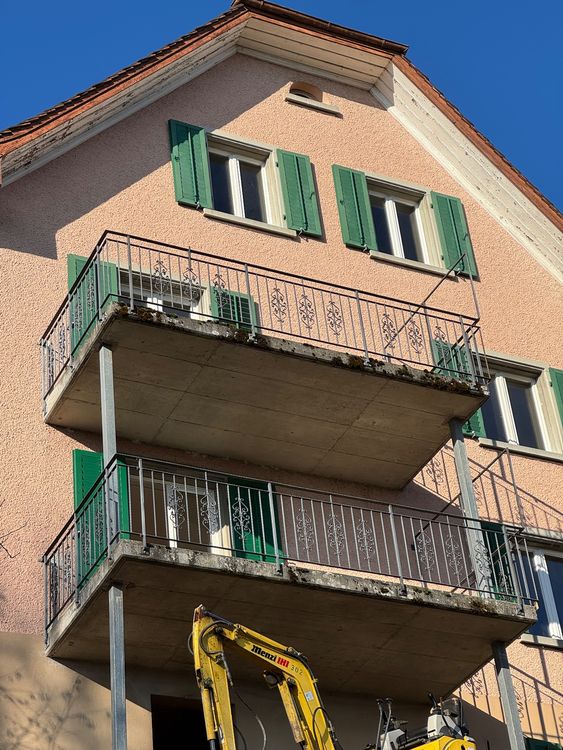 Geländer, schmiedeeisernes Balkongeländer (Gebraucht) in Neuhausen für ...