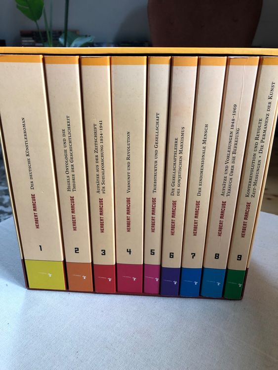 Herbert Marcuse "Schriften in 9 Bänden" | Kaufen auf Ricardo