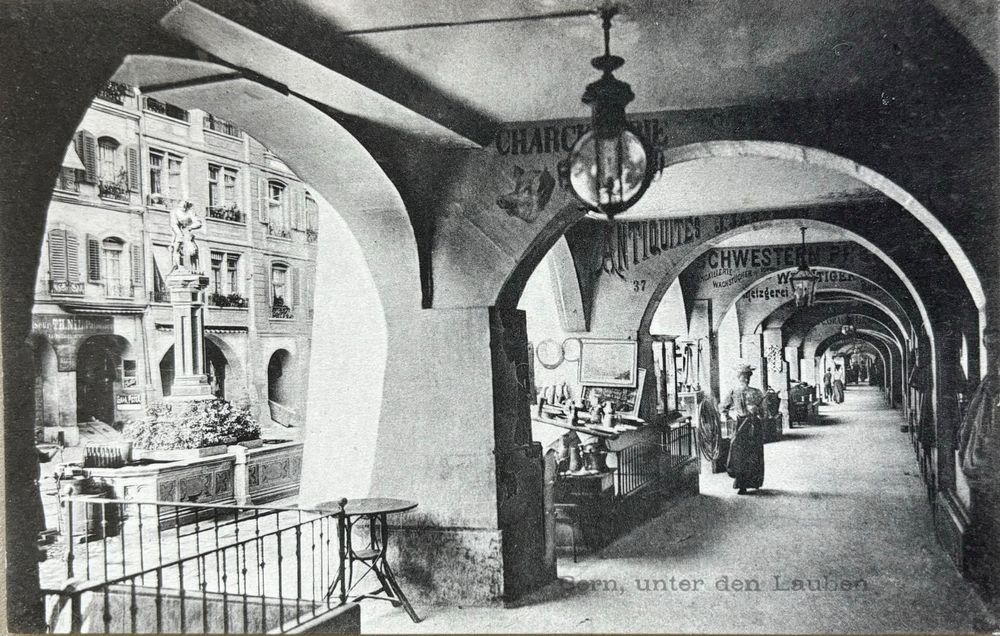 Bern, Unter den Lauben, Werbung, Reklame | Kaufen auf Ricardo