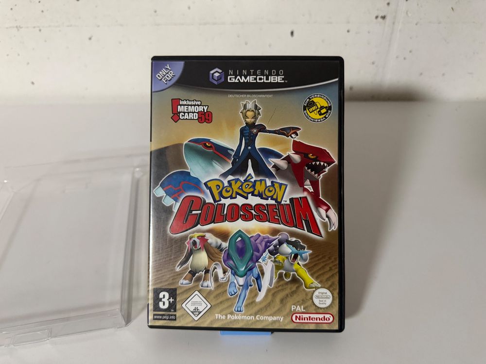 🔥Nintendo Gamecube Pokémon Colleseum mit Ovp 1.- 🔥 (Gebraucht) in ...