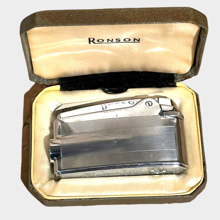 Gas lighter Ronson Varaflame 1957 in original box (Gebraucht) in für ...